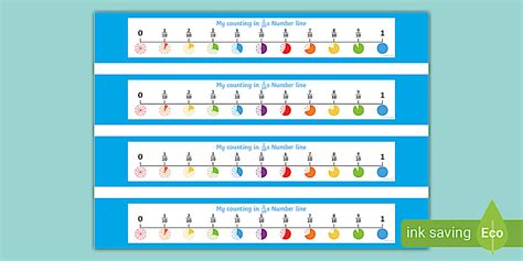 Counting In Tenths Number Line Twinkl
