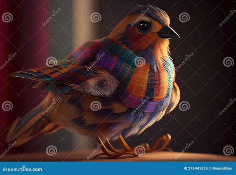 Cute Bird Cartoon Character 3d Style Stock Illustration Illustration