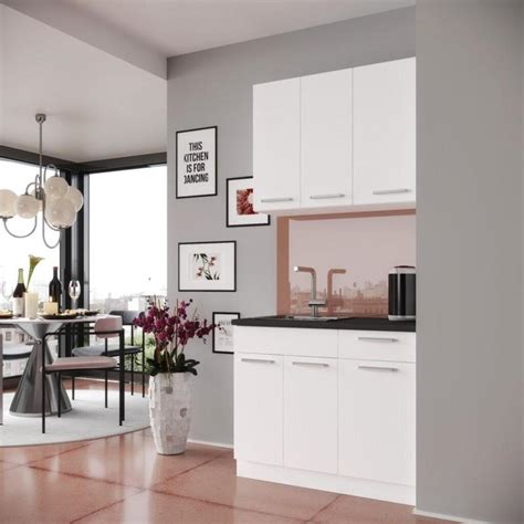 Модульная кухня алина белая 1 м — цена 6105 грн в каталоге Мебель для кухни Купить товары для