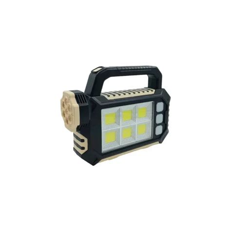 Generico Linterna Solar Led Para Acampar Recargable Usb