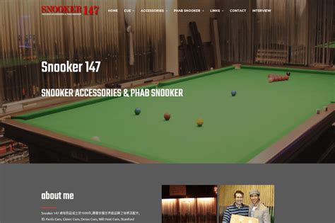 Portfolio 頂級品牌的 Snooker147 Pro Shop Selectec We Made It
