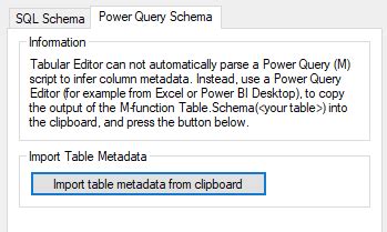 Unable To Import Data Tables With M Query Schema Issue