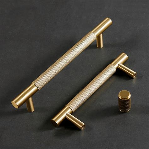 Knurled Handles Knurled T Bar Long Knurled Pulls Modern Knurling