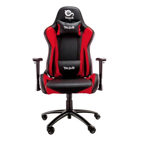 Silla Gaming Talius Lizard V2 Negra Roja 2D Butterfly Base Metal
