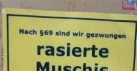 Nach §69 Sind Wir Gezwungen Rasierte Muschis Dem Tierschutzverein Zu