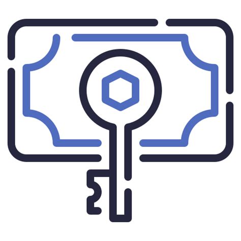 Crypto Key Generic Color Outline Icon