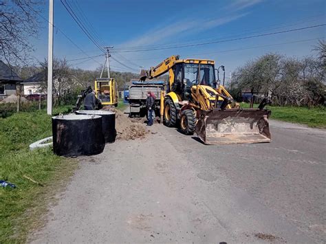 У Жидачеві завершили будівництво вуличної каналізаційної мережі в