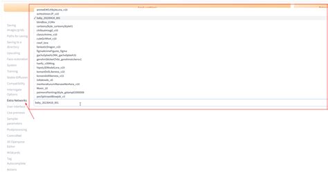 Bug Can T Set Extra Networks To Empty Issue AUTOMATIC Stable Diffusion Webui
