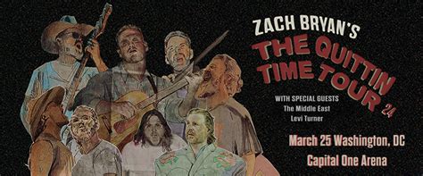 Zach Bryan The Quittin Time Tour Capital One Arena