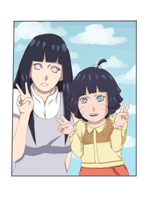 Hinata And Himawari By Naruto3119 On Deviantart