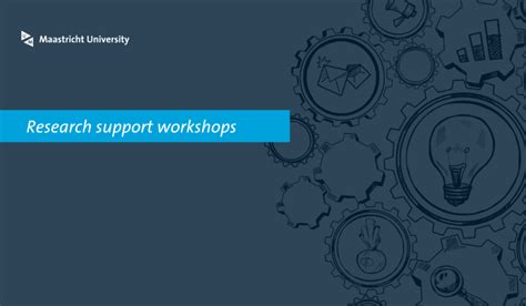 upcoming research support workshops maastricht university