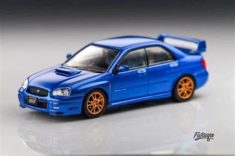 Furuya 164斯巴鲁impreza翼豹wrx Sti旅行版7代8代配件汽车模型虎窝淘