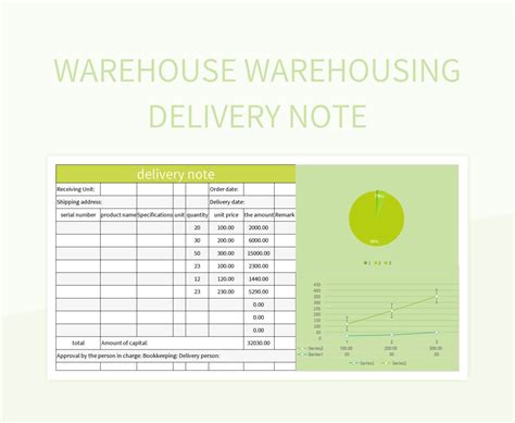 Free Warehouse Warehousing Delivery Note Delivery Note Templates For