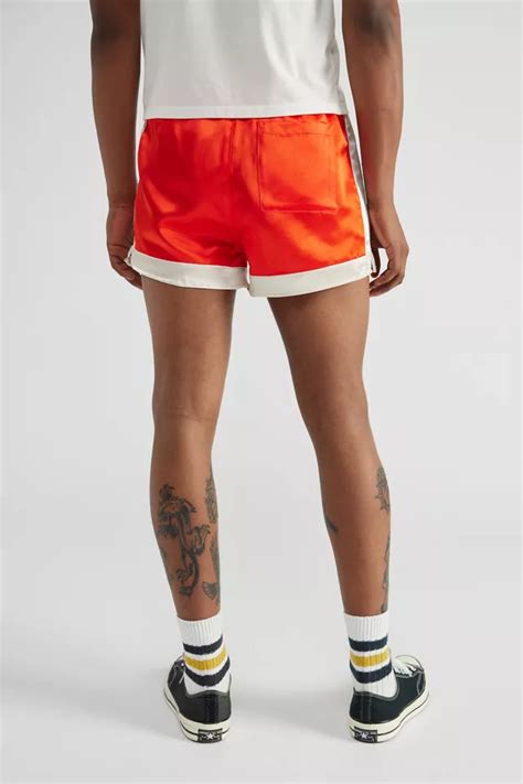 Bdg Daytona Blocked Satin Short Urban Outfitters
