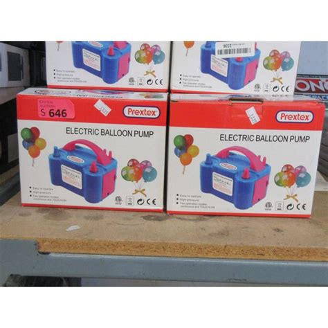 5 Prextex Electric Balloon Pumps