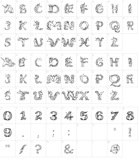 Magical Unicorn Font Download