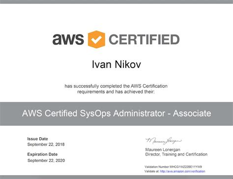 Ivan Nikov On Linkedin Ive Just Just Passed My Aws Certified Sysops