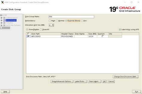 Create And Delete Asm Disk Groups Tércio Costa Oracle Dba Oracle