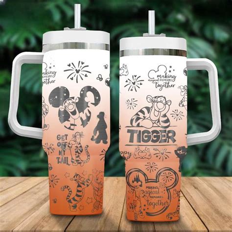 Custom Name Tigger Pattern Tumblerdefault Title