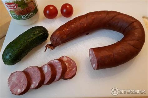 Отзыв о Колбаса полукопченая Мясная ферма "Краковская" | В принципе ...