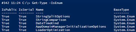 Find And Explore Net Types And Enums In Powershell Rambling Cookie