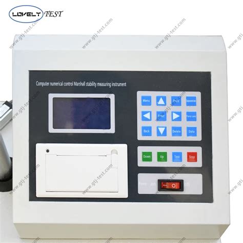 Marshall Stability Tester Automatic Asphalt Marshall Stability Test