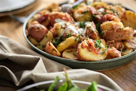 Warm German Style Potato Salad Recipe The Good Carb