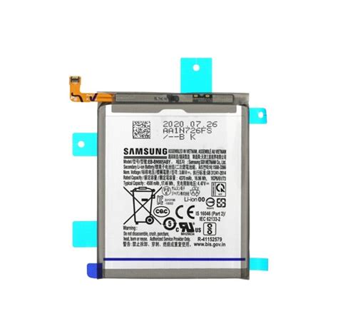 Batería Samsung Note 20 N980F 5G EB BN980ABY Original New Klicfon