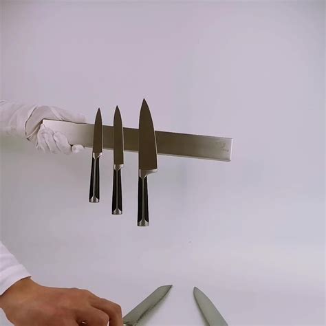 16 Inch Magnetic Knife Strips Holder Bar Rack Block Rod With 3m