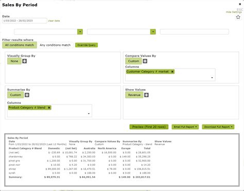 vinsight documentation flexible sales reporting vinsight documentation