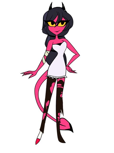 Helluva Boss Oc Maggie Impswann By Warriormoonnight On Deviantart