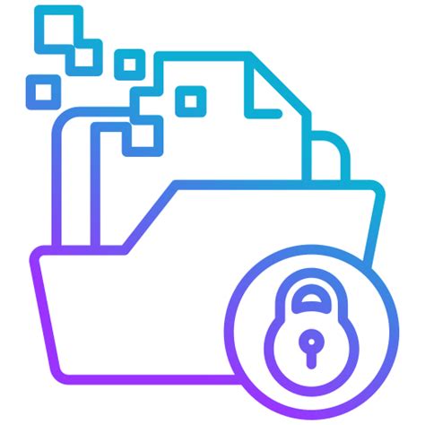 Encrypted File Free Security Icons