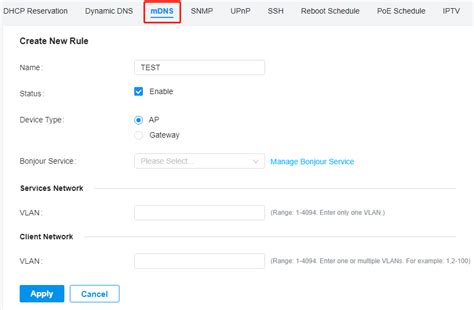 Configuring MDNS Repeater Business Community