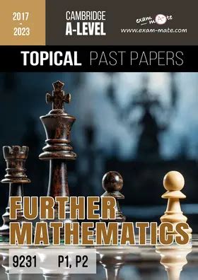 Cambridge A Level Further Mathematics Topical Past Papers