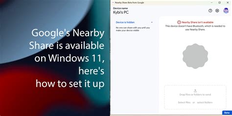 Googles Nearby Share Is Available On Windows 11 Heres How To Set It