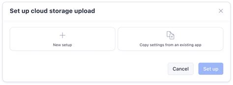 set up cloud storage uploads adjust help center
