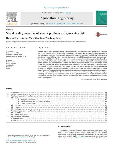 Pdf Detection Of Melanotic Cooked Shrimp Using Computer Vision