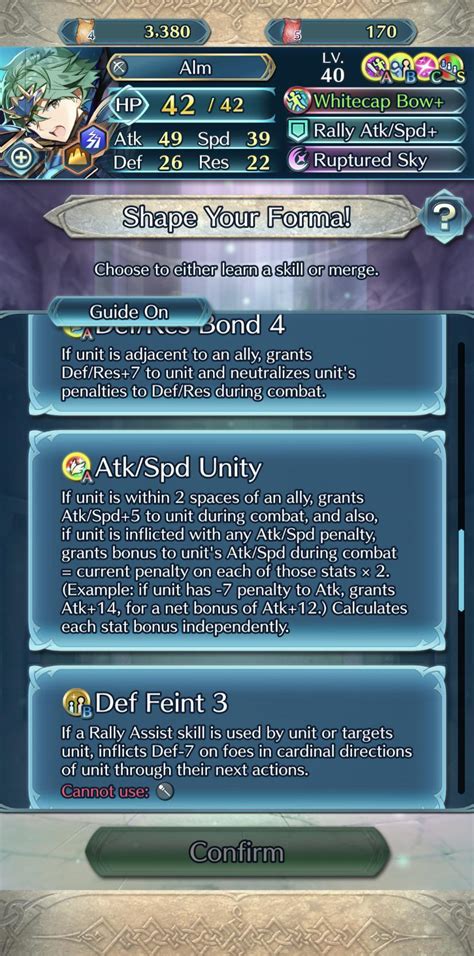 Atk Spd Finish Or Unity For Hof Alm R Orderofheroes