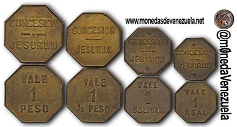 Las Fichas De La Concesión Jesurun Un Gran Plan Para Caracas Coins