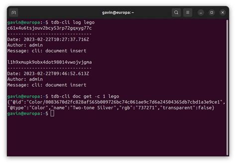 Gavin Mendel Gleason On Linkedin Terminusdb From The Command Line