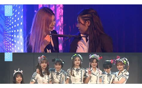【snh48】20181128 Team Hii《头号新闻》沈梦瑶、戚予珠小组合拉票公演哔哩哔哩bilibili