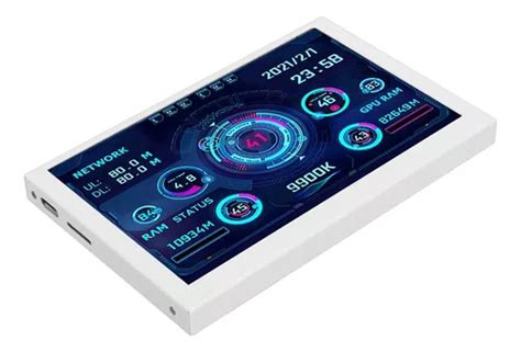 Monitor De Temperatura Para Computadora De 5 Pulgadas Con Pa Cuotas