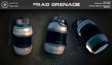 High Explosive Frag Grenade By Tidalkraken On Deviantart