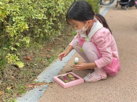 자연물 놀이 유아 미술 5세 자연물 파레트 액자 만들기 네이버 블로그