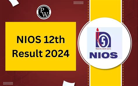 Nios 12th Result 2024 For April Session Declared Check