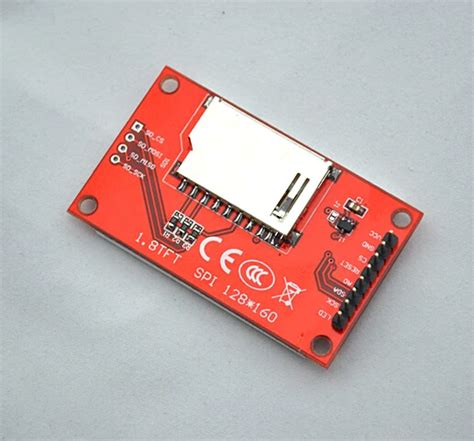 Inch Serial Spi Tft X Color Lcd Display Module With Sd Socket Support Avr Pic Stm