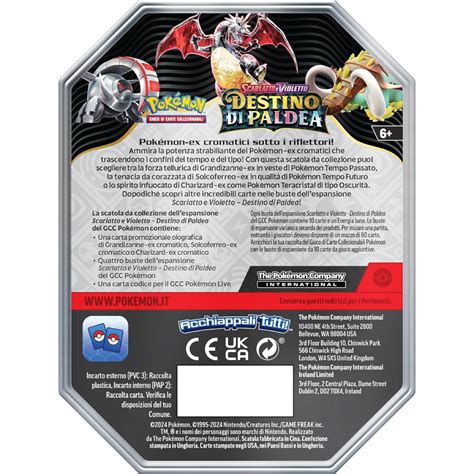 Pokemon Company Pokemon Gcc Scarlatto E Violetto Destino Di Paldea