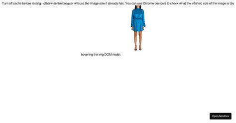 Product Image Srcset Example Codesandbox