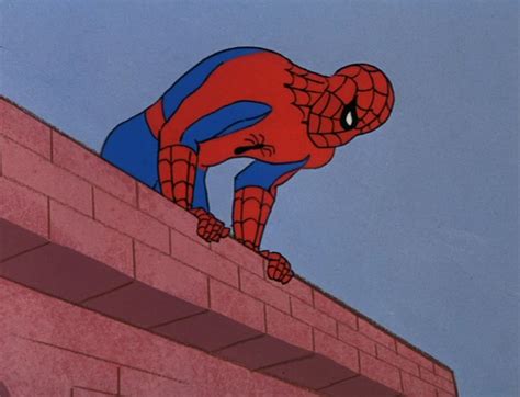 60s Spiderman Meme Template