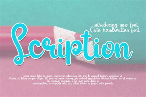Scription Font Free Download Freefontdl